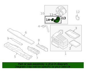 2022-2024 Audi A3 Elbow 5WA-129-635 | Audi USA Parts