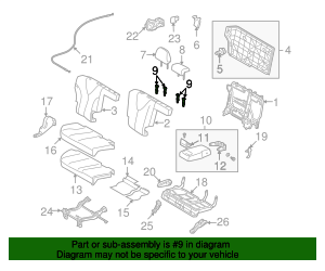 71930-44020-B0 - Headrest Guide 2008-2015 Toyota | AutoNation Parts