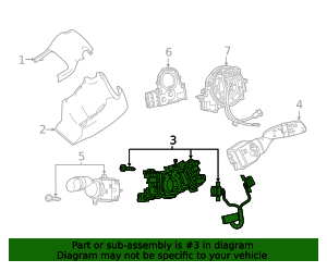 84319-11010 - Switch Housing - 2018-2021 Toyota | OEM Genuine Parts