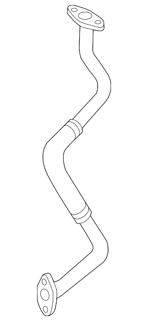06D-145-735-B - Oil Return Line 2005-2009 Audi | Audi OEM Parts
