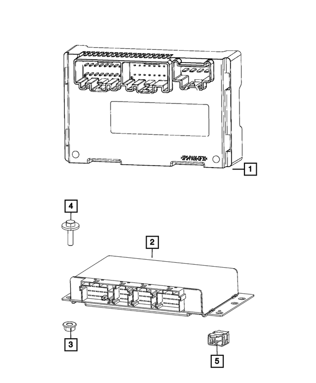 2019-2020 Mopar Transfer Case Control Module 68423302AA | QuirkParts