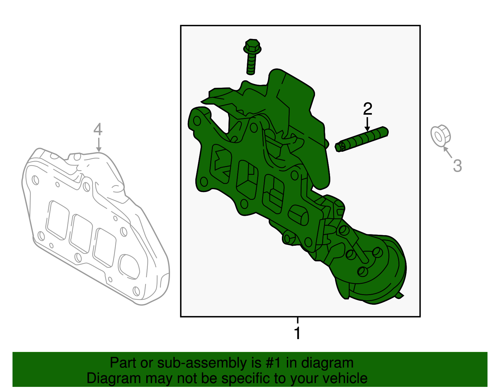 PY8V-13-450L - 2016-2024 Mazda - Exhaust Manifold | Mazda Parts Factor