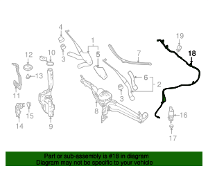 2048601692 - Nozzle Assembly 2008-2015 Mercedes-Benz | AutoNationParts.com