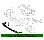 86690-D5500 - Lower Cover 2019-2020 Kia Optima | Kia.Parts Store