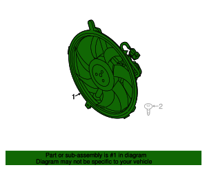 17-42-7-535-100 - Fan Assembly 2011-2016 Mini | Braman BMW & MINI Parts