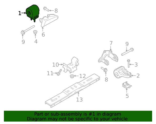 ML3Z-6038-AB - Insulator Assembly - Lasco Auto Parts