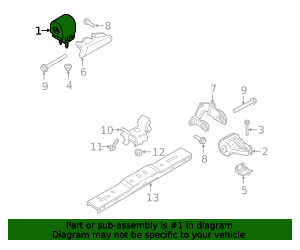 2021-2023 Ford F-150 Side Mount ML3Z-6038-AB | OEM Parts Online