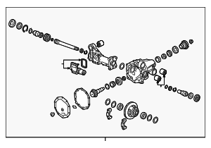 2019-2022 GM Front Axle Assembly 84865588 GM | GMPartsDirect.com