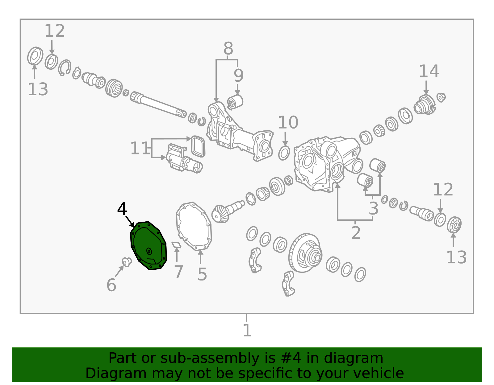 Front Differential Carrier Cover 85586187 GM | GMPartsDirect.com