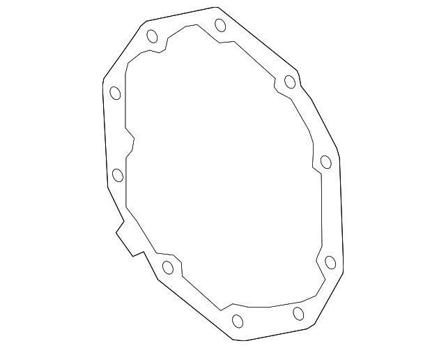 2019-2025 GM Front Differential Carrier Cover Gasket 84412729 GM ...