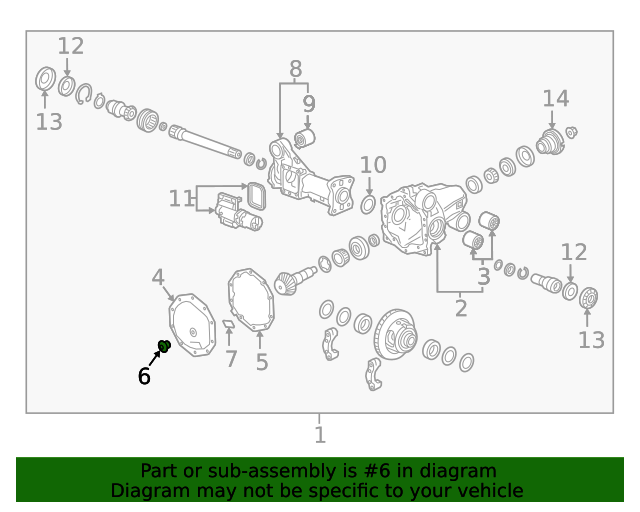 2019-2024 GM Differential Cover Plug 23243717 GM | GMPartsDirect.com