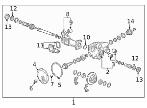 2019-2020 GM Front Drive Axle Actuator 84651328 | GMPartsNow