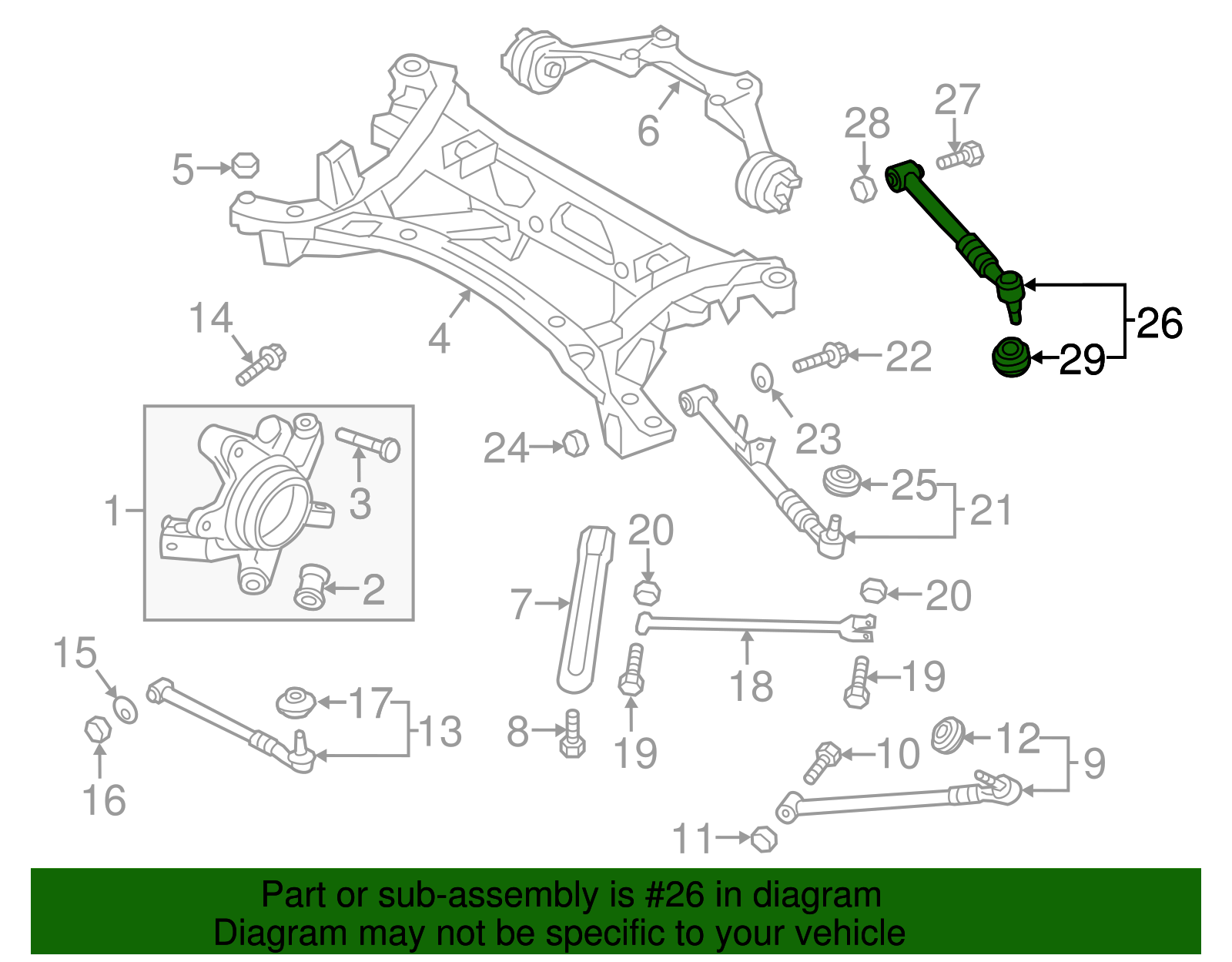 NE51-28-650B - Rear Lateral Arm - 2006-2015 Mazda MX-5 Miata | Mazda ...