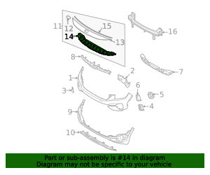 86391-Q5000 - Under Cover 2021-2023 Kia Seltos | Kia.Parts Store