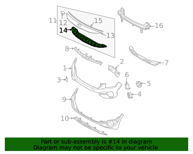 86391-Q5000 - Under Cover 2021-2023 Kia Seltos | Kia.Parts Store