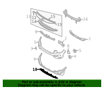 2021-2022 Kia Seltos OEM NEW 2021 Kia Seltos Skid Plate Front Bumper ...