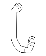 Mercedes-Benz OEM Engine Coolant Overflow Hose Part# 167-501-62-03 ...