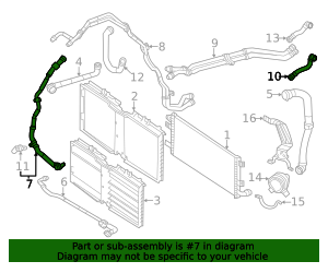 2021-2023 Mercedes-Benz GLE 53 AMG® Drive Motor Battery Pack Coolant ...
