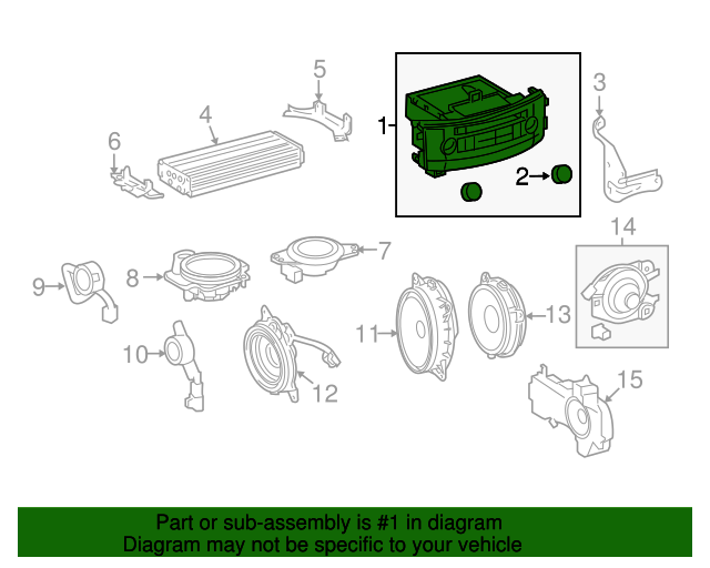 2016 Lexus LX570 Dash Control Unit 86804-60E60 | OEM Parts Online