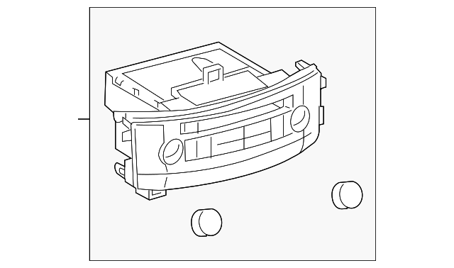 2016 Lexus LX570 Dash Control Unit 86804-60E60 | OEM Parts Online