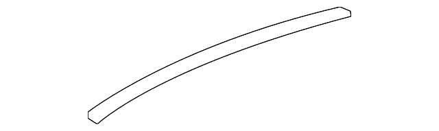 75551-0E041 - Drip Molding 2008-2013 Toyota Highlander | Ourisman ...