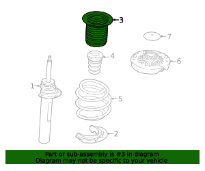 Genuine BMW 31-31-6-889-530 | Protect Tube | FREE Shipping on Most ...