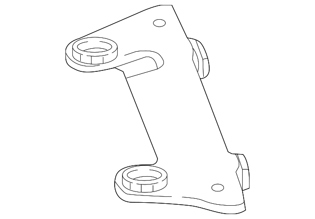 463-505-12-00 - Radiator Bracket 2016-2018 Mercedes-Benz G 550 ...