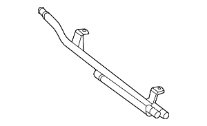 463-500-44-00 - Water Pipe 2016-2018 Mercedes-Benz G 550 | Mercedes ...