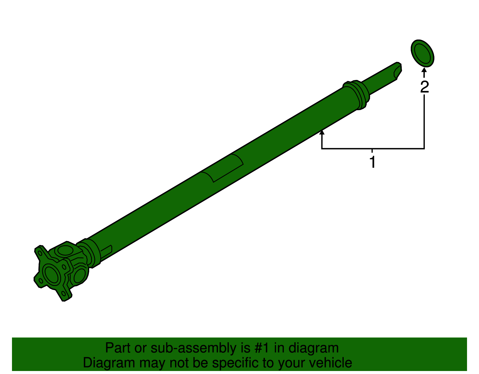 26-20-9-452-673 - 2016-2024 BMW - Drive Shaft Assembly | BMWPartsHub
