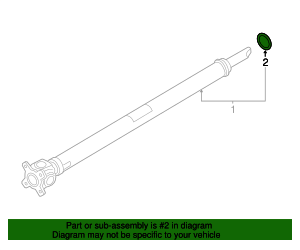 Genuine BMW 26-20-8-657-705 | Drive Shaft Seal | FREE Shipping on Most ...