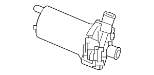 639-835-00-64 - Engine Auxiliary Water Pump 2012-2019 Mercedes-Benz ...