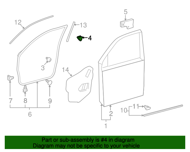 2004-2023 Lexus Trim 67663-48010 | OEM Vehicle Parts