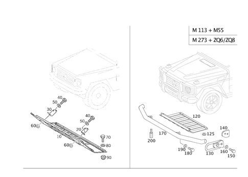 Underrun Protection for 2003 Mercedes-Benz G55 AMG | Mercedes-Benz USA ...