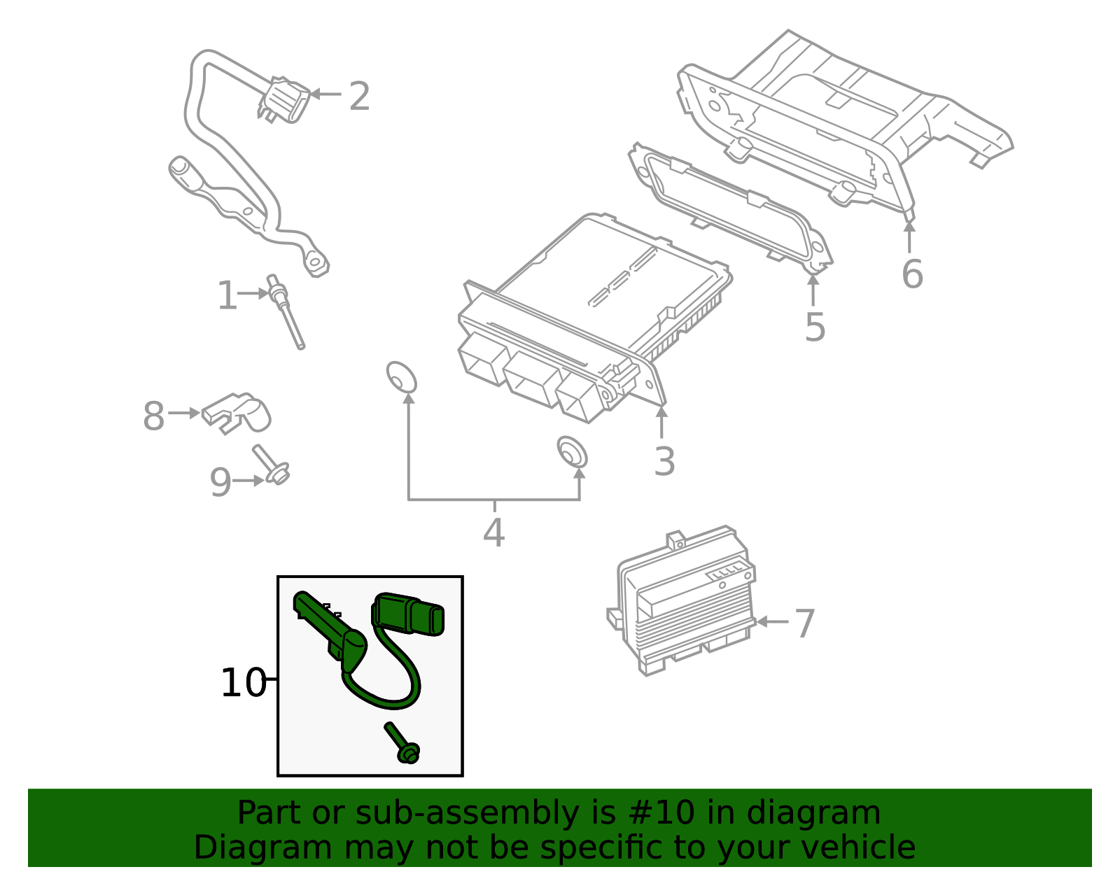2018-2021 Ford F-150 Motorcraft™ Engine Crankshaft Position Sensor DY ...