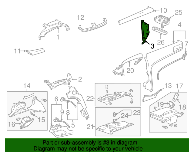 22897560 GM Side Cover | GM Parts Store