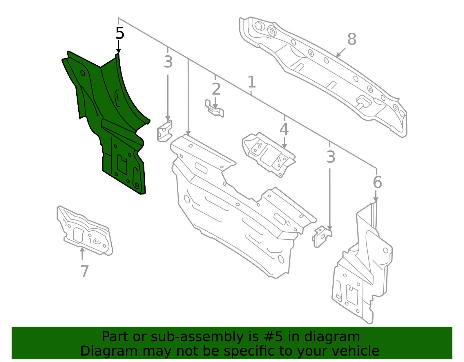 2022-2024 Volkswagen Taos Bracket 2GJ-809-440-A | VW Direct Auto Parts