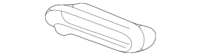 1997-2004 Chevrolet Corvette Driver Side Front End Fascia Deflector ...