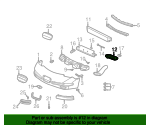 Genuine OEM Driver Side Front End Fascia Deflector Part# 10283575 Fits ...