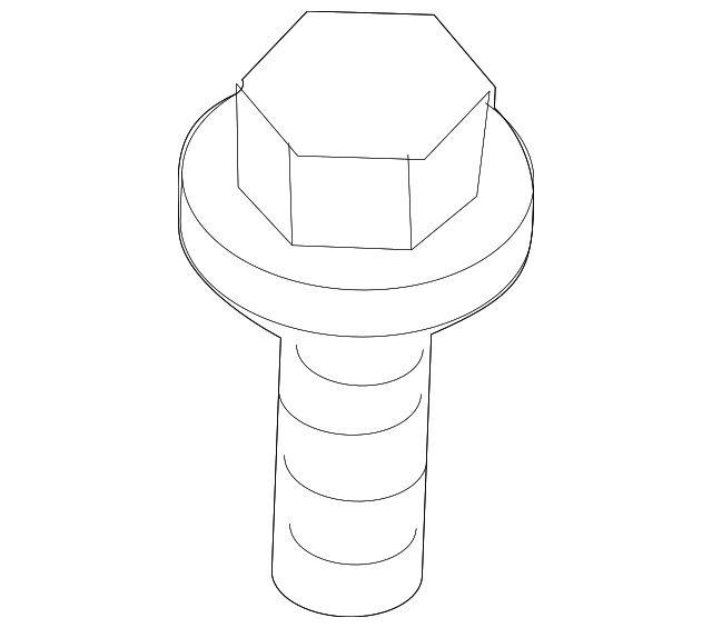 2021 Nissan Rogue Side Mount Bolt 11298-6UA0A | TascaParts.com