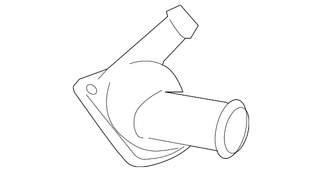 2006-2017 GM Engine Coolant Water Inlet 12607291 GM | GMPartsDirect.com