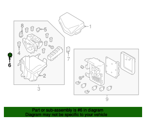 2010-2023 Subaru Relay 82501AG120 | Subaru Parts Store