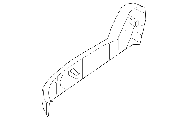 87330-5AA1B - 2017-2021 Nissan Murano - Outer Finish Panel | Anicra ...