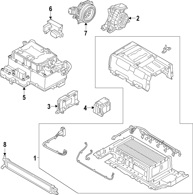 2021 Kia Niro Control Module 375A0-G2620 | TascaParts.com