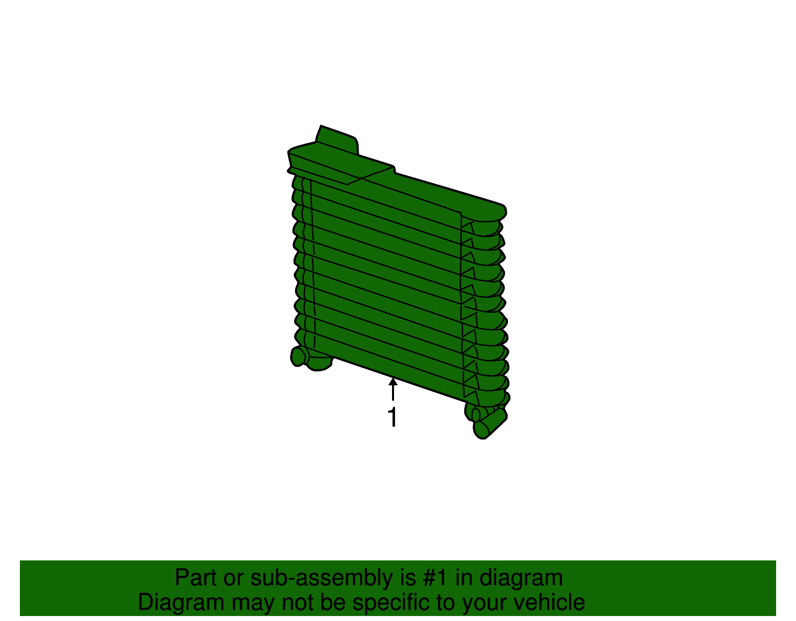 5L5Z-7A095-A - Trans Cooler 1996-2011 Ford | Big 3 Auto Parts