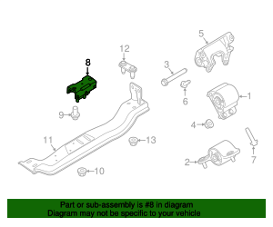 2011-2016 Ford Trans Mount BC3Z-6068-B | QuirkParts