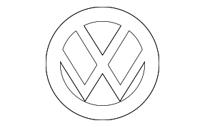 2009-2014 Volkswagen Routan Emblem 7B0-853-630 | VW Parts Center