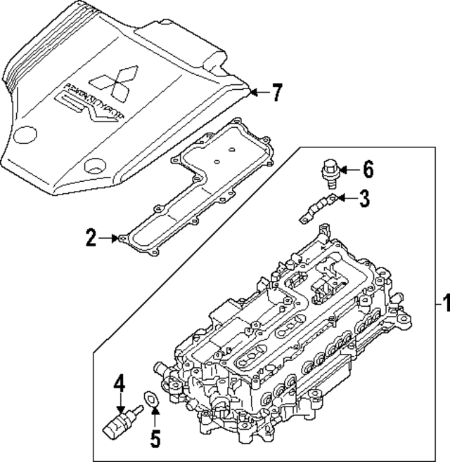2023 Mitsubishi Outlander PHEV Temp Sensor 9427A338 | Mitsubishi Motors ...
