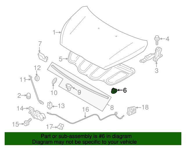 1992-2023 Mitsubishi Insulator Clip MU001282 | MitsubishiParts.com