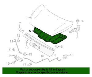 5915A302 - Insulator 2014-2024 Mitsubishi | Mitsubishi Direct Parts