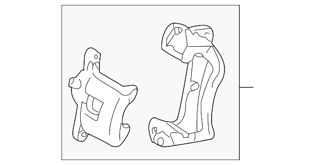 47830-60120 - Caliper 2016-2021 Toyota Land Cruiser | Ourisman Toyota Parts